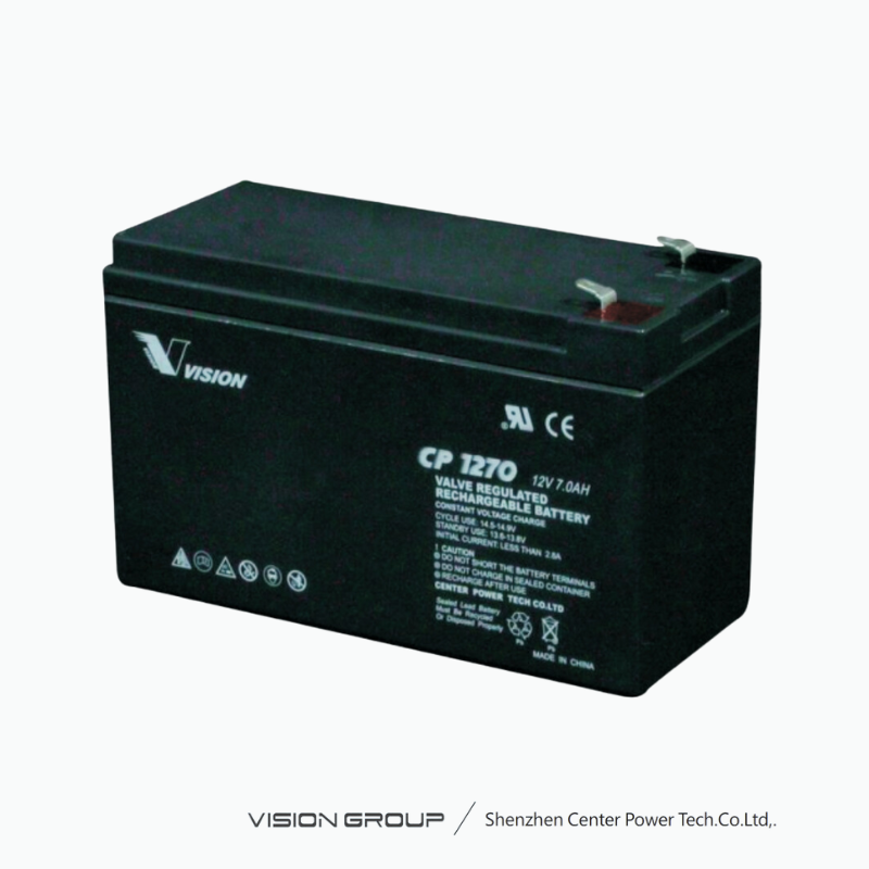 Ắc Quy Vision CP1270 12V 7Ah - NPP Phú Điện @www.phudienpower.vn